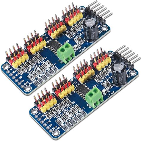 Pcs Pca Channel Pwm Iic I C Bit Servo Motor Driver Module