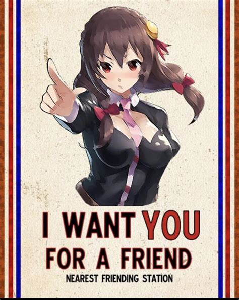 Yunyun Wants You R Goodanimemes