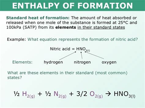 Tang 03 Enthalpy Of Formation And Combustion