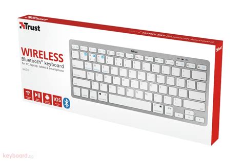 Клавиатура TRUST Nado Wireless Bluetooth Keyboard