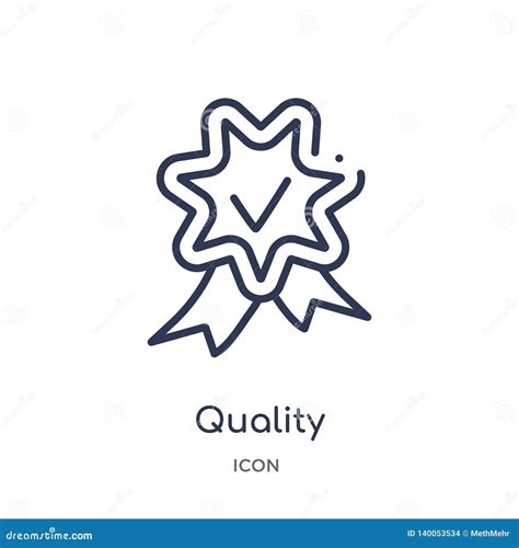 Linear Quality Icon From Customer Service Outline Collection Thin Line