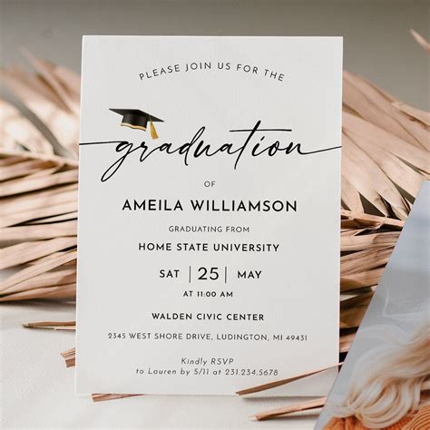 Best 11 Graduation Thank You Card Graduation Thank You Template