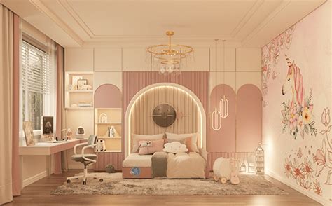 Girls Bedroom On Behance