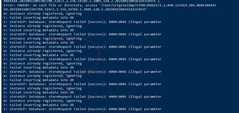 Cmove Store Complain Error Issue Knopkem Dicomweb Proxy Github