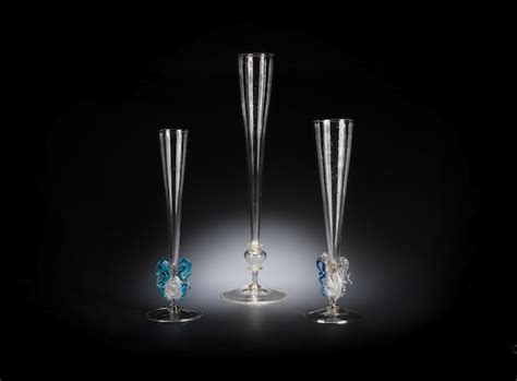 Bonhams A Façon De Venise Winged Wine Flute Second Half 17th Century
