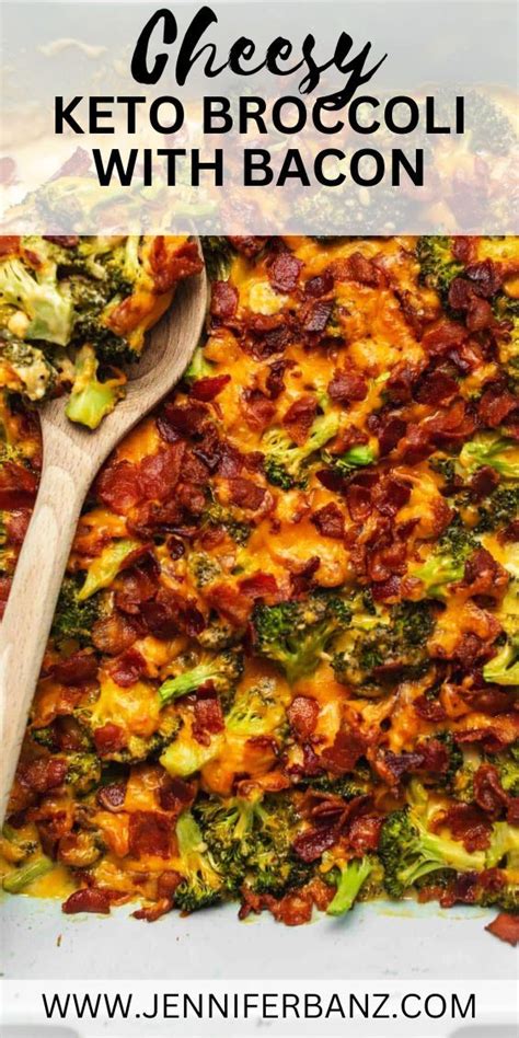 Cheesy Keto Broccoli With Bacon