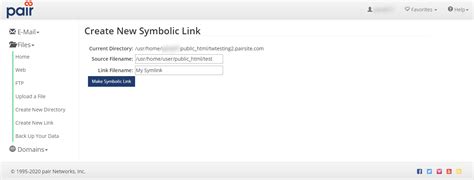 Symbolic Link What It Is And How To Use It With Web Hosting Knowledge Base Pair Networks