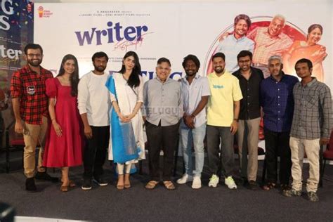 Writer Padmabhushan Movie Thanks Meet Telugu360