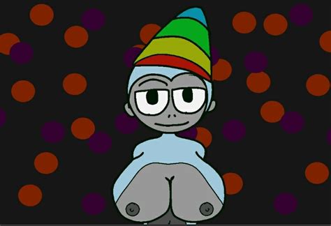 Rule 34 Blue Body Gorilla Tag Party Hat Tagme 9765048