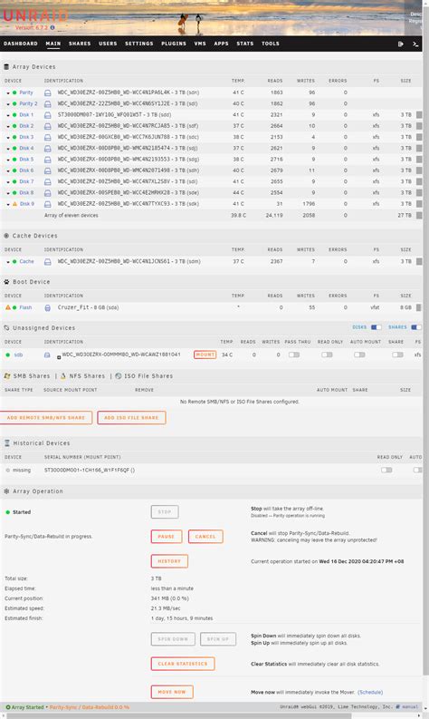 Device Is Disabled Contents Emulated General Support Unraid