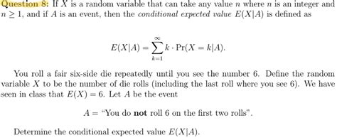 Solved Question If X Is A Random Variable That Can Take Chegg Com
