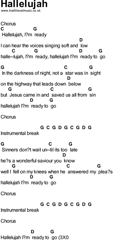 Hallelujah Lyrics And Chords For Piano Piano Chord Music