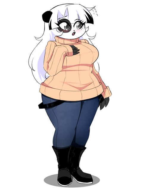 368882 Safe Artistxan Gelx Bear Mammal Panda Anthro 2024 Big
