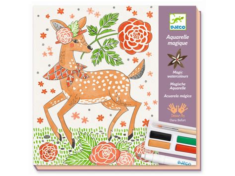 Djeco Aquarell Workshop REKITZ IM WALD TakaTomo De