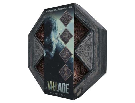 FANTASTIKO Resident Evil Viii Medallion Set House Crest Edizione Limitata Fanattik Vendiloshop