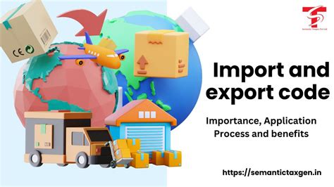 understanding the import export code iec importance application
