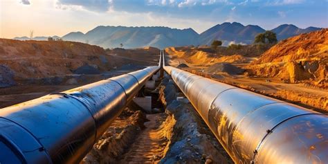 Premium Photo Connecting Multiple Mining Sites To A Central Gas