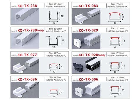 Best Trusted Aluminium Profile Led Suppliers Kingornan To Provide