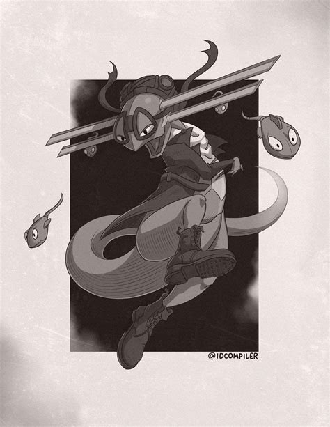 I Drew A Ww1 Era Dragapult Scrolller