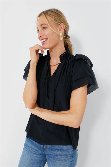 Hunter Bell Black Millie Top Shopstyle