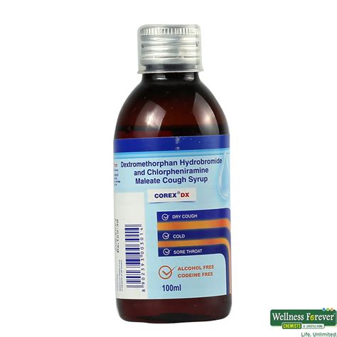 Buy Corex Dx Syrup 100 Ml Online At Best Prices Wellness Forever