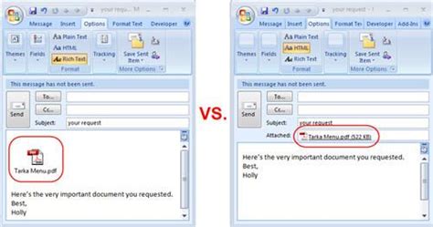 Email Attachments In Outlook Body Outlook Messages Body