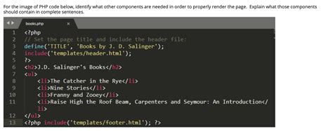 Solved For The Image Of PHP Code Below Identify What Other Chegg