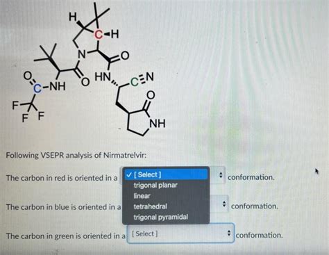Below Is The Structure Of Nirmatrelvir The Active