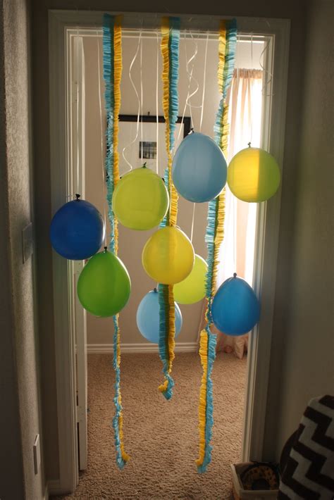 Decorating With Streamers And Balloons
