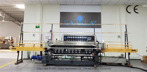 Sanken Quenching Glass Beveling Edging Machine Pencil Glass Facet