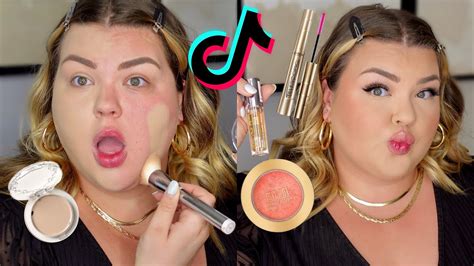 TESTING VIRAL TIKTOK MAKEUP YouTube