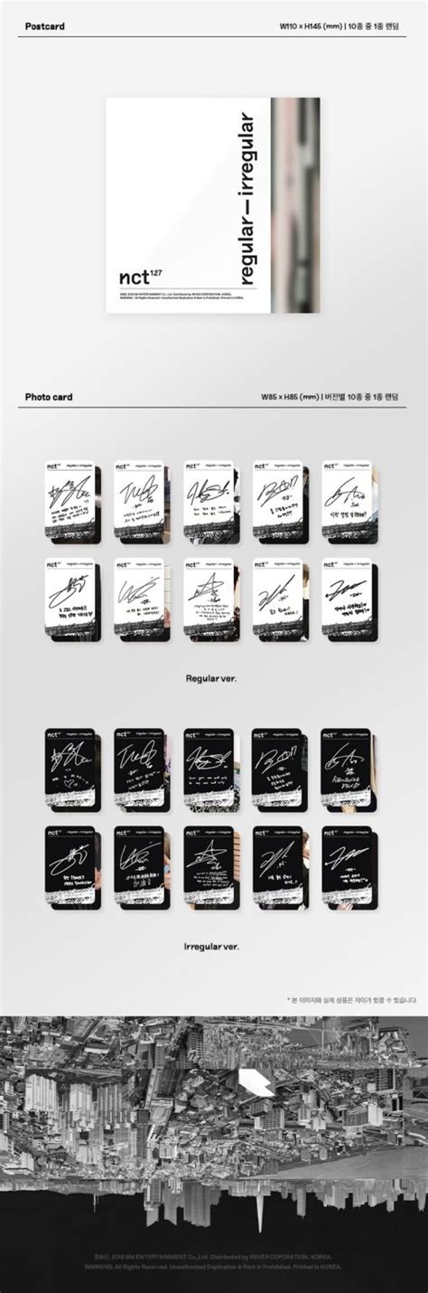 Nct127 Regular Irregular Album Kpop Usa
