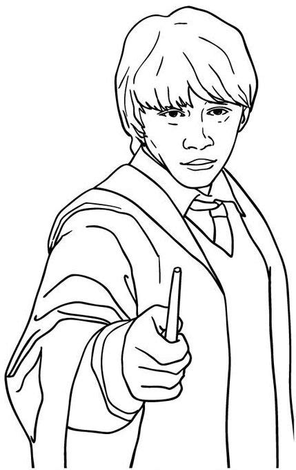 Dibujos Animados Kawaii Harry Potter Para Colorear Colorare