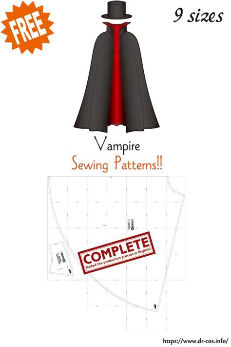 Vampiredracula Free Sewing Patterns In 2023 Sewing Patterns Sewing