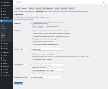 WooCommerce Bulk Variations WordPress Price Matrix Plugin