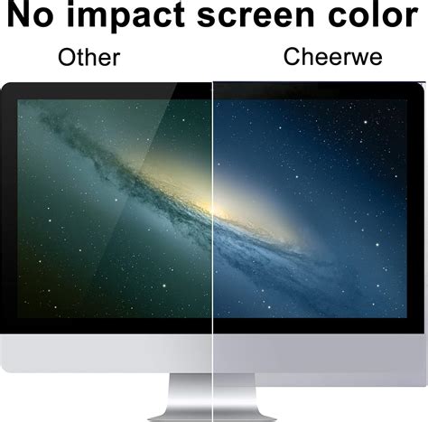Protector De Pantalla De Luz Azul Diagonal De Pulgadas Bloquea La Luz Azul Da Ina Y Anti Uv