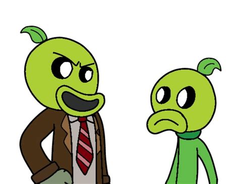 Peashooter Meets His Zombotany Clone By Jarnec On Deviantart