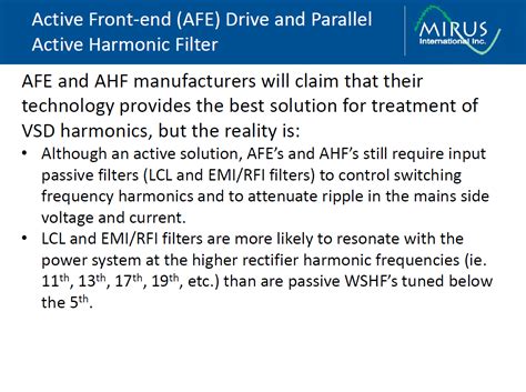 Active Harmonic Mitigation What The Manufacturers Dont Tell You Power Quality Blog