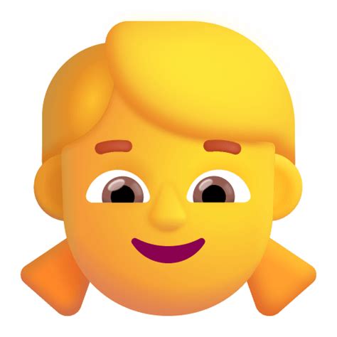 Girl 3d Default Icon Fluentui Emoji 3d Iconpack Microsoft