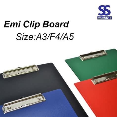 Clip Board Saiz A3 A5 F4 Shopee Malaysia