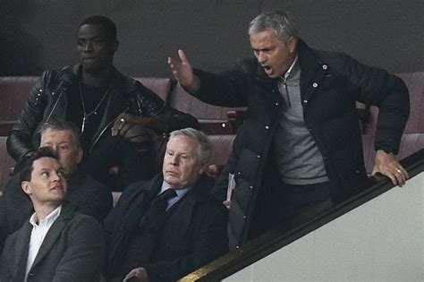 Jose Mourinho Manchester United Manager Banned From Touchline And