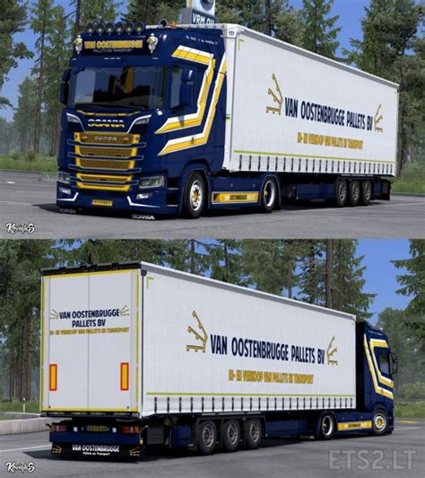 Scania NextGen R S Van Oostenbrugge Skin Pack By KoviqkS Update
