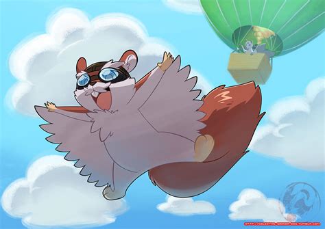 [commission] Nimble Momonga By Jintetsu On Deviantart