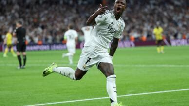 Vinicius Treble Fires Champions League Holders Madrid To Dortmund Comeback