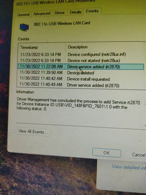 Hello I Installed Today A New Driver Update For My Wifi Adapter