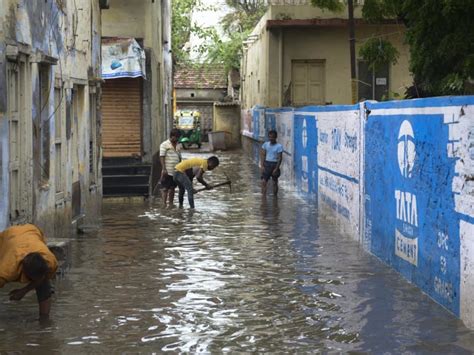 Disaster Cyclone Biparjoy Weakens After Ramming Indias Coast Today