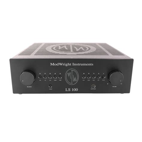 Modwright Instruments Ls 100 Stereo Tube Preamplifier Open Box The