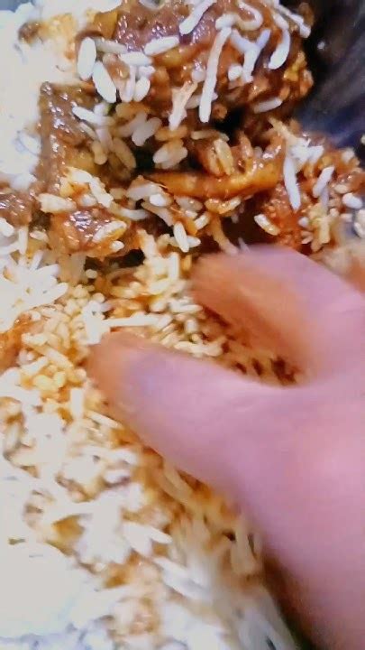 গরুর গুস্ত দিয়ে বাসমতী চাউলের ভাত। Bife Recipe Reels Rice Shorts