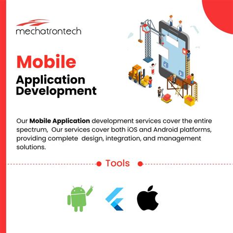 Mechatrontech On Linkedin Mobileappdevelopment Applicationdevelopment Android Ios Flutter