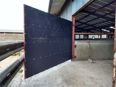 10ft X 4ft X 9mm Recycled Plastic Gate Sheet Solway Board